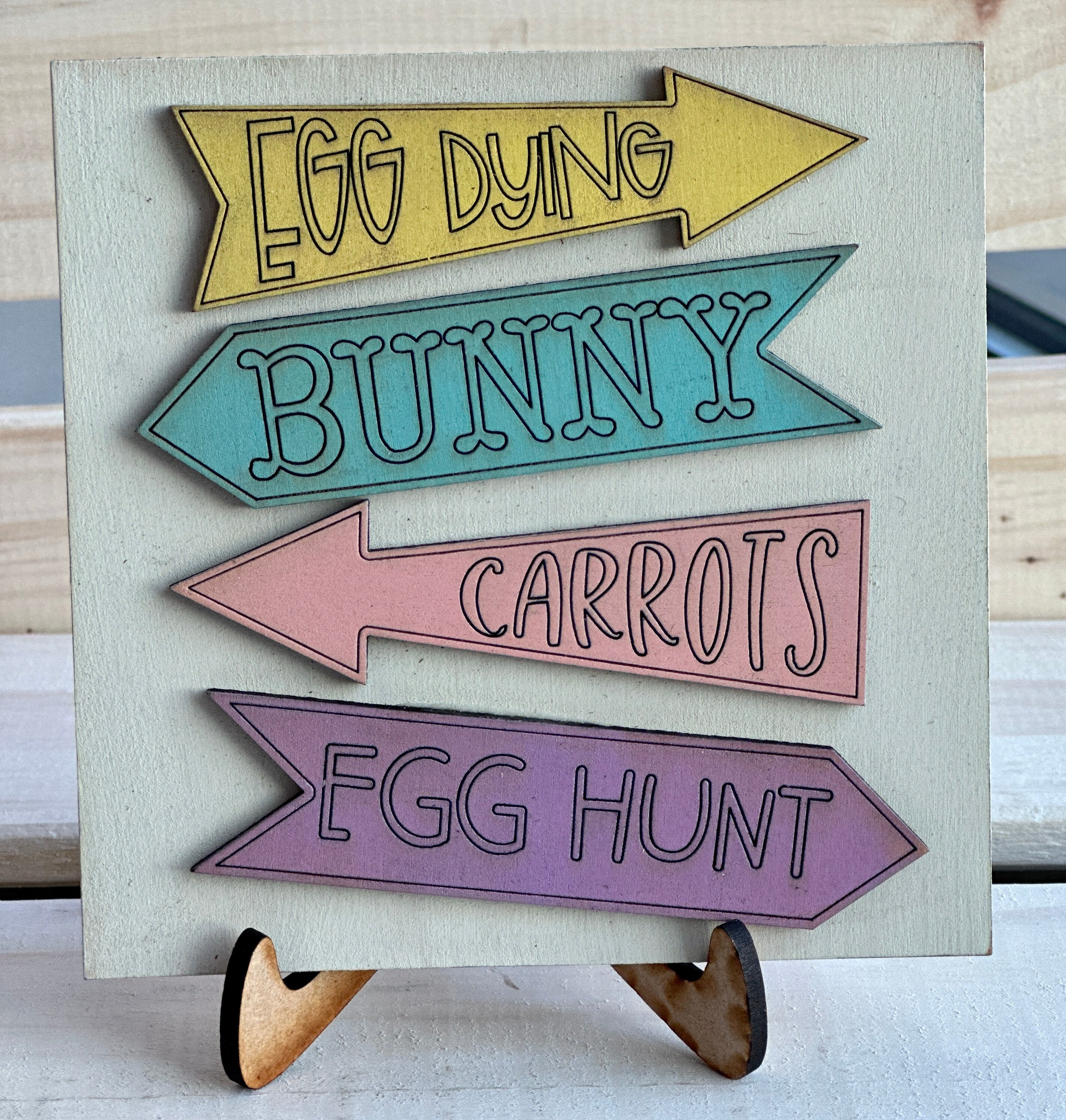 Tiles Easter Arrows – Detroit Dingo Design