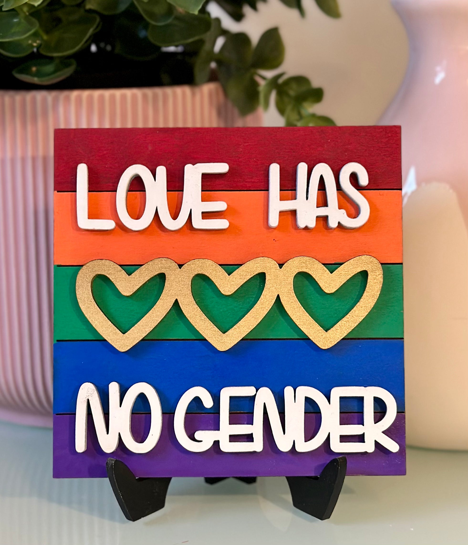 Tile - Love has no gender – Detroit Dingo Design