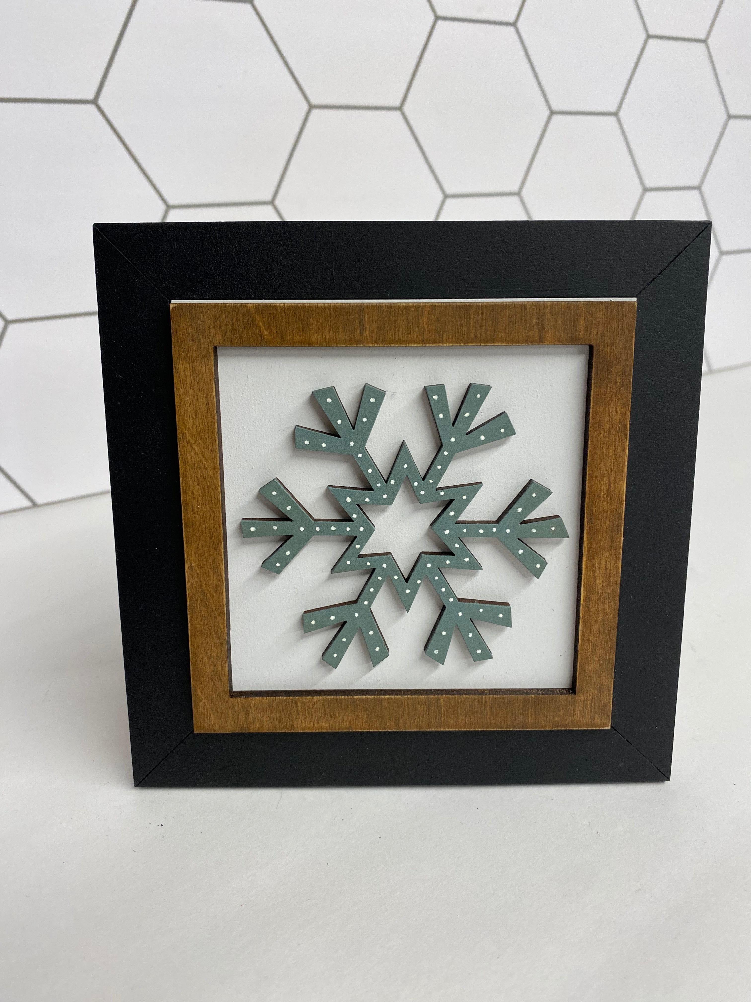 Tile Snowflake – Detroit Dingo Design